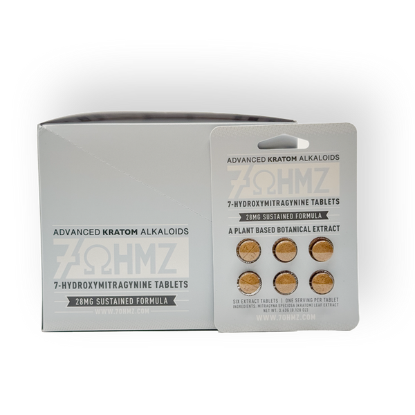 7-Ohmz Gray: 6's Rapid Release Tablets - 28MG (20CT) – ABC Products Inc.