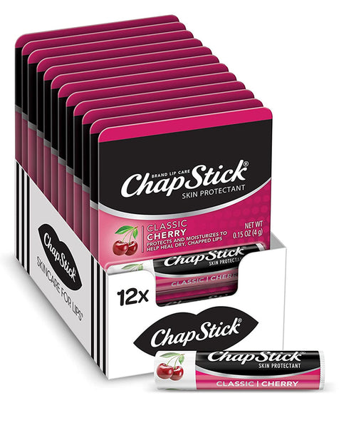 Chapstick Classic Cherry Blister Pack (12CT) – ABC Products Inc.