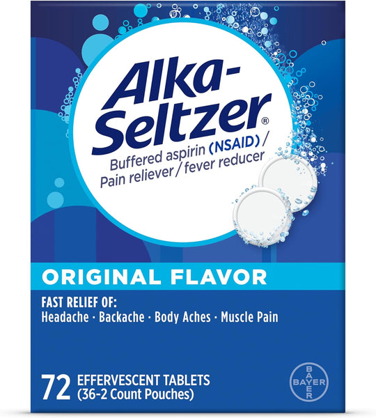 Alka-Seltzer Original Loose Box (72CT) – ABC Products Inc.