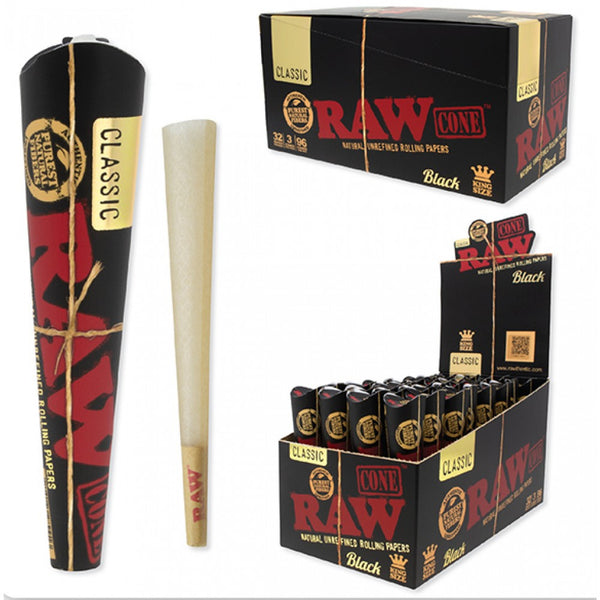 Raw Black Cone Display King Size (3 Pack) – ABC Products Inc.