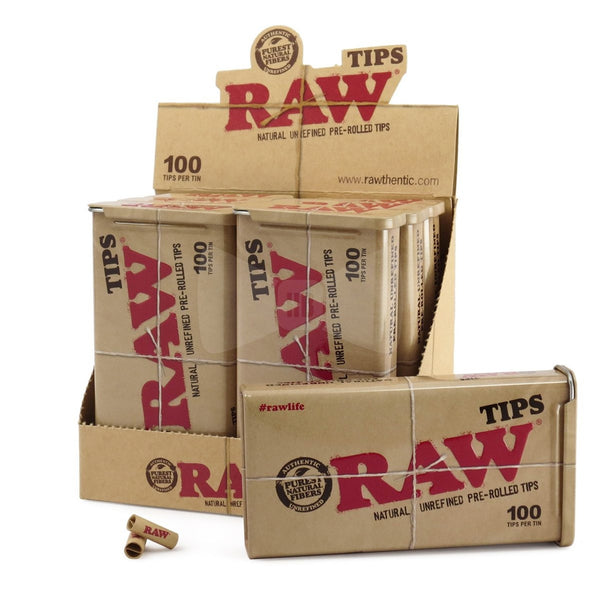 Raw Pre Rolled Tips 100's (6CT) – ABC Products Inc.