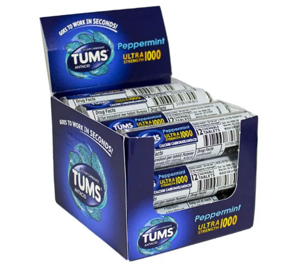Tums Ultra Strength 1000: Peppermint – ABC Products Inc.