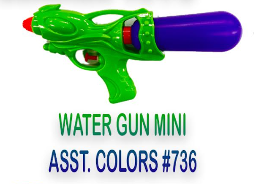 Water Gun Mini Assorted Colors - 736 – ABC Products Inc.