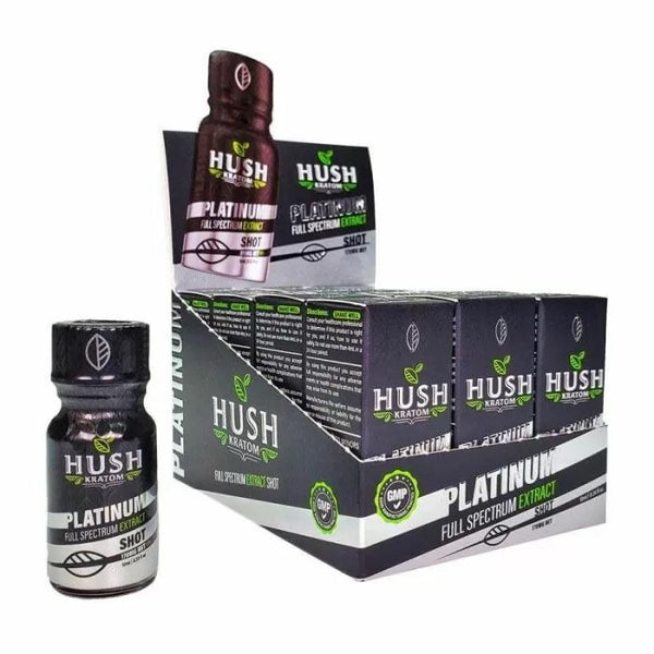 Hush Platinum Kratom Shot 10ml (12CT) – ABC Products Inc.