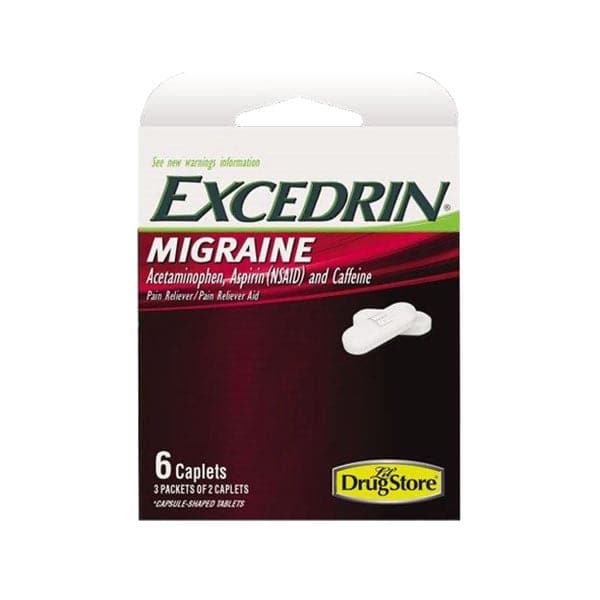 Lil Drug Blister Pack: Excedrin Migraine 6's (6CT) – ABC Products Inc.
