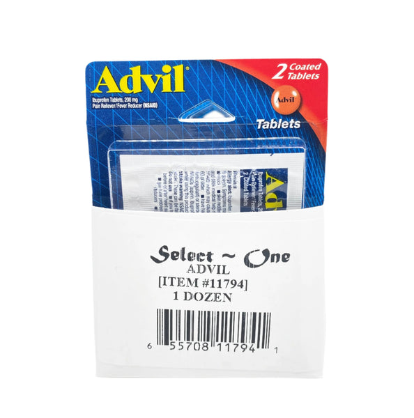 Blister Pack: Advil 2's (12CT) – ABC Products Inc.