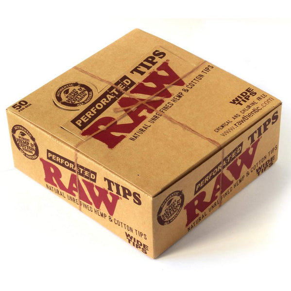 Raw Perforated Wide Tips (50CT) – ABC Products Inc.